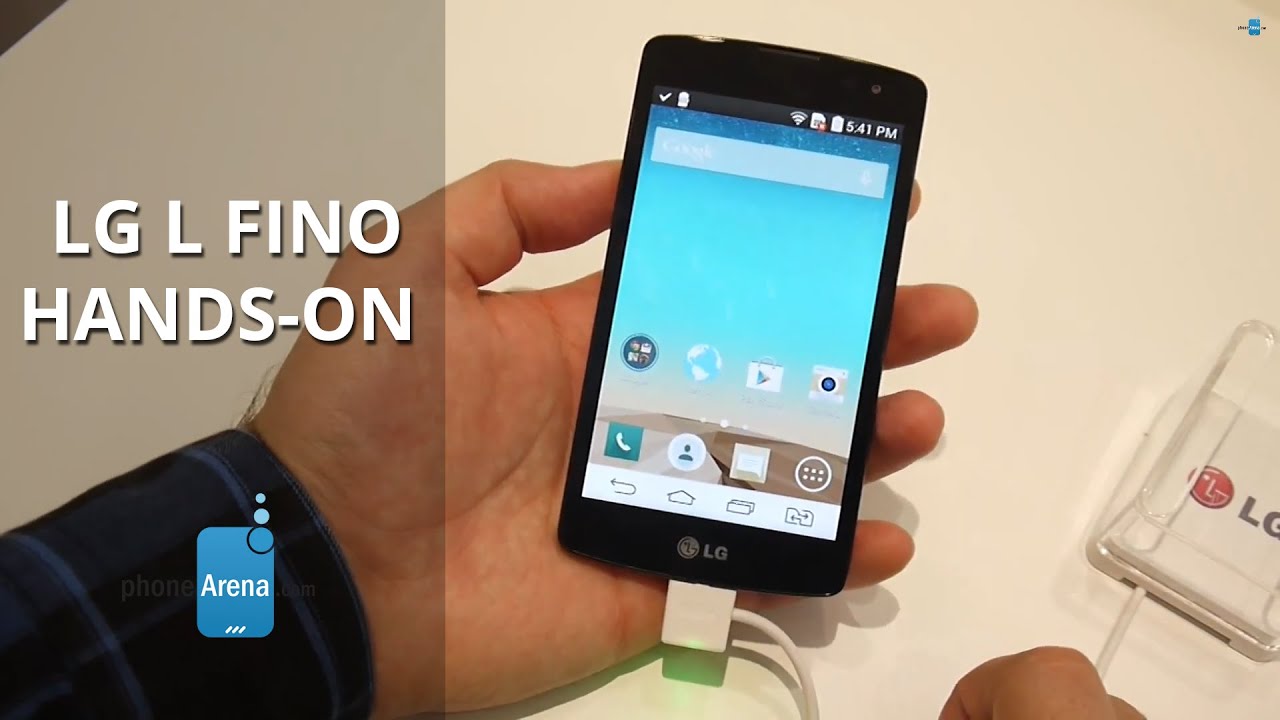 LG L Fino Hands-on - YouTube