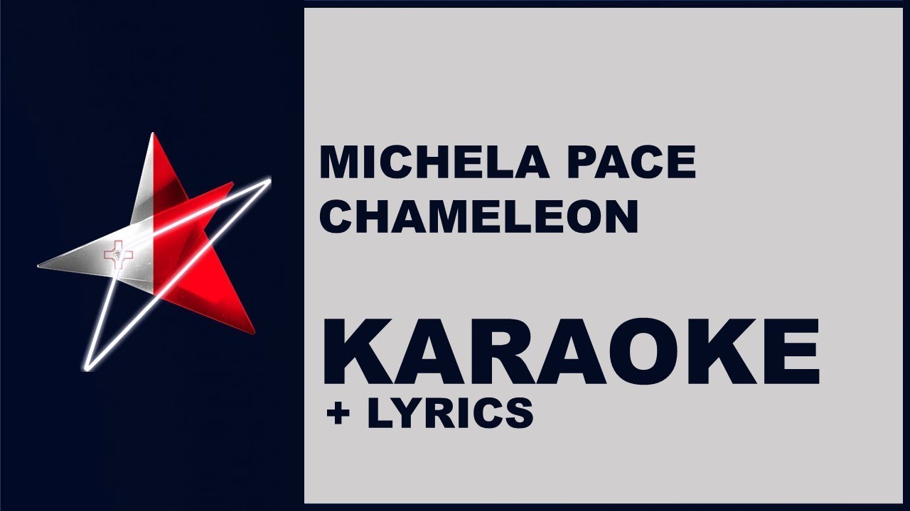 Michela - Chameleon (Karaoke) Malta - Eurovision 2019 - YouTube