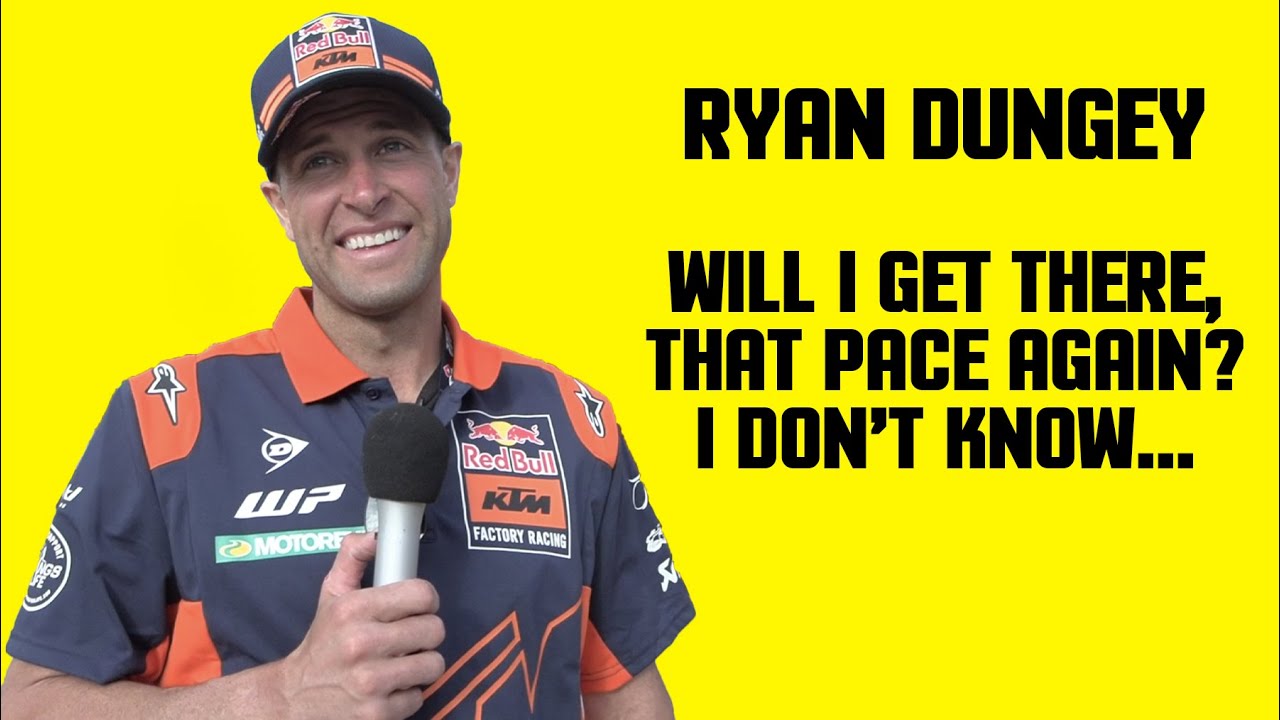 Ryan Dungey - "Will I Get There, that Pace Again? I Don't Know, but I ...