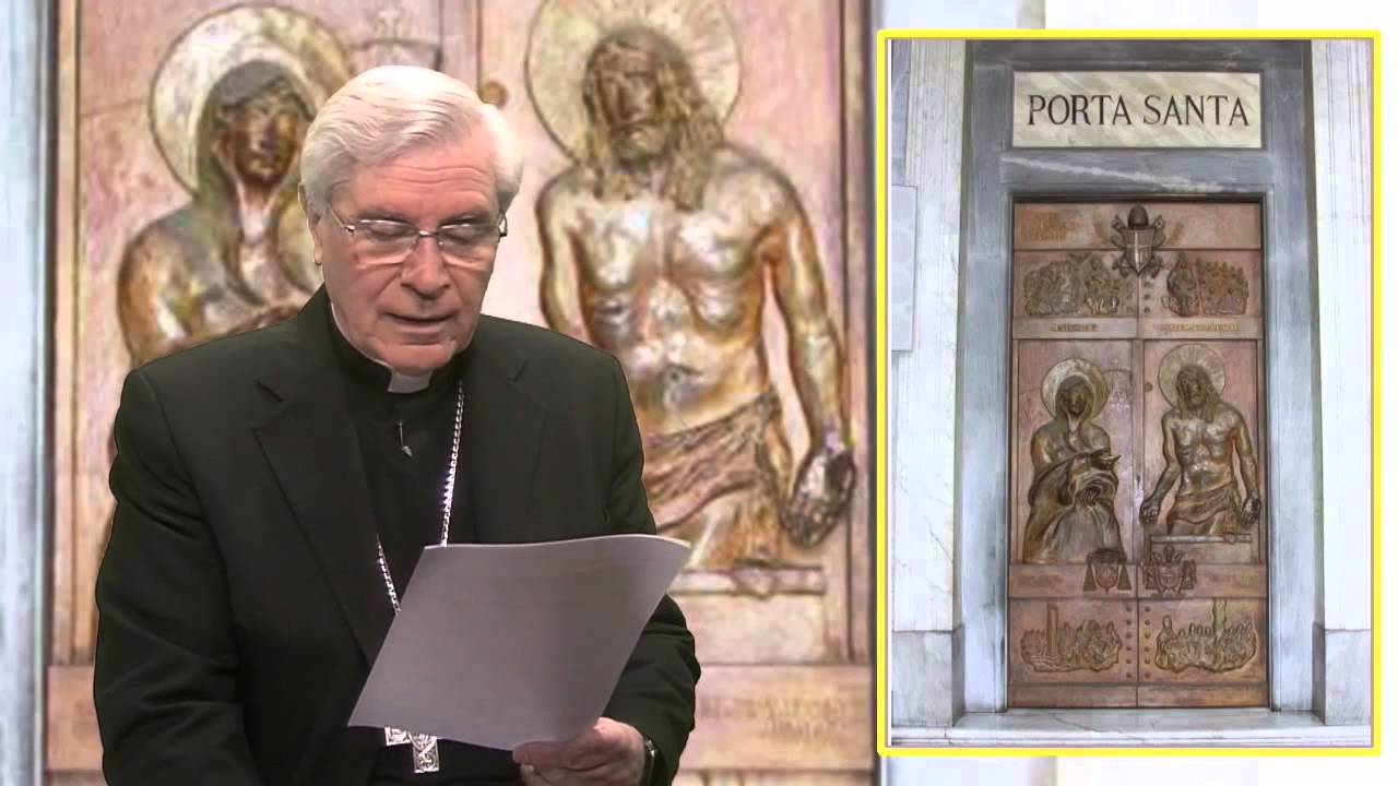 Chronique de Mgr Jean Michel di Falco Léandri - Porta Santa - YouTube
