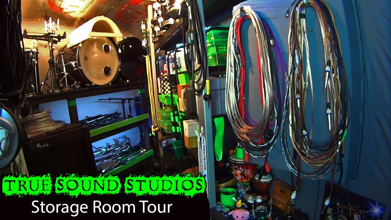 Studio Tour: True Sound Studios 2017 (Gear Storage Room) - YouTube