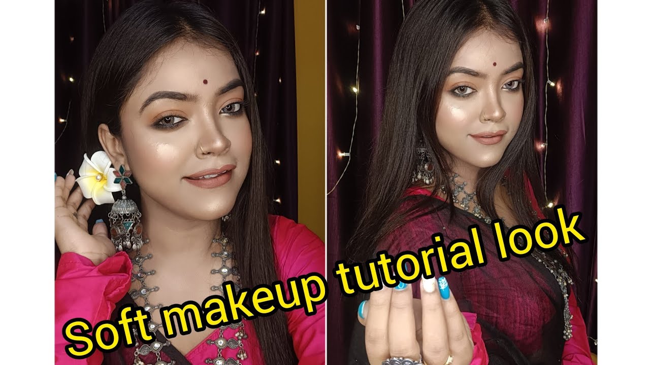 soft makeup tutorial full look 🌸#makeup #tutorial #viral #video #views ...