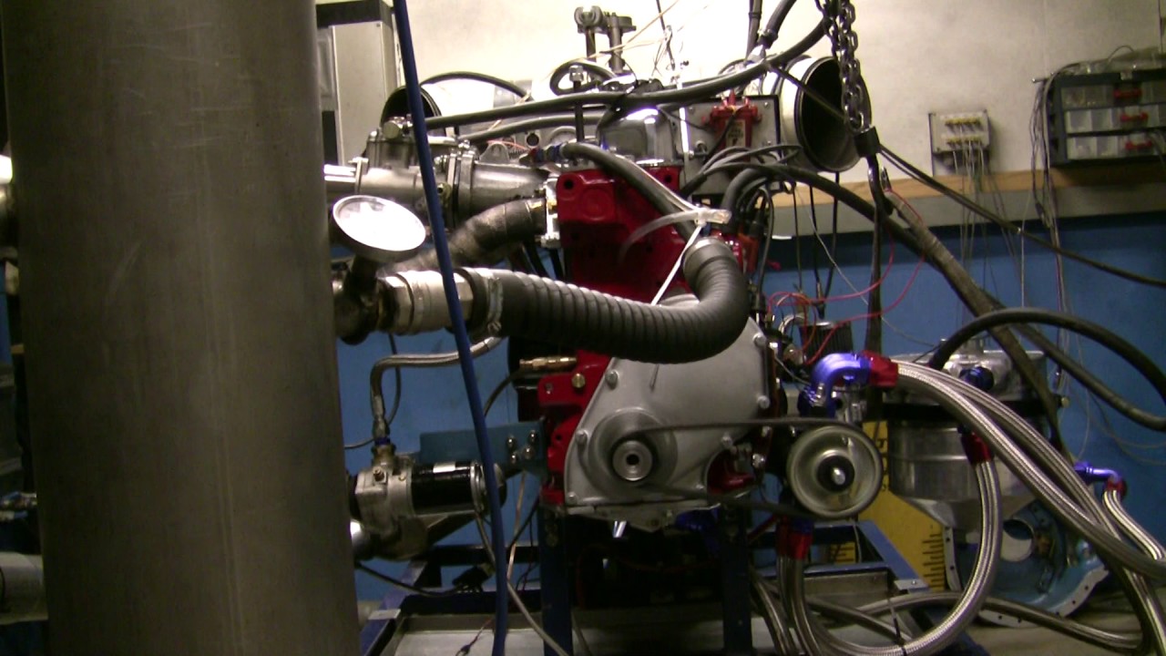 Volvo B20 dyno - YouTube
