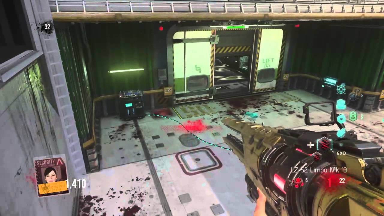 Call of Duty®: Advanced Warfare EXO zombies CARRIER gameplay - YouTube