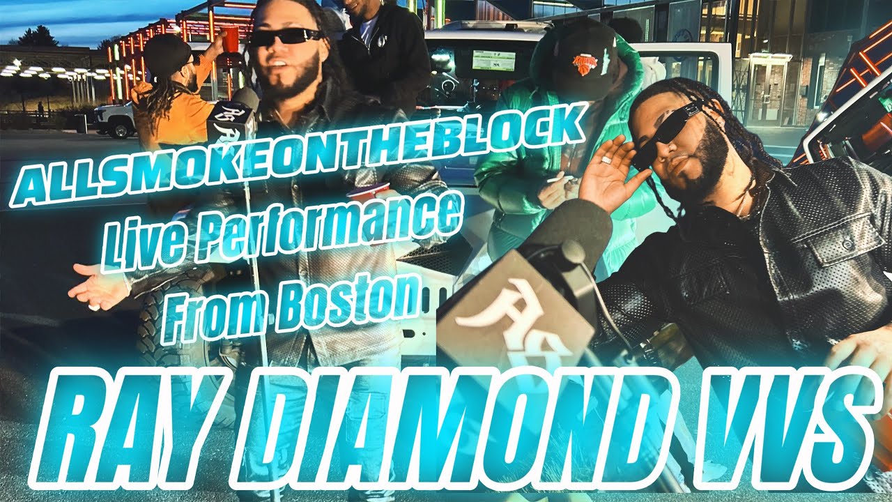 ALLSMOKEONTHEBLOCK RAY DIAMOND Live Performance - YouTube