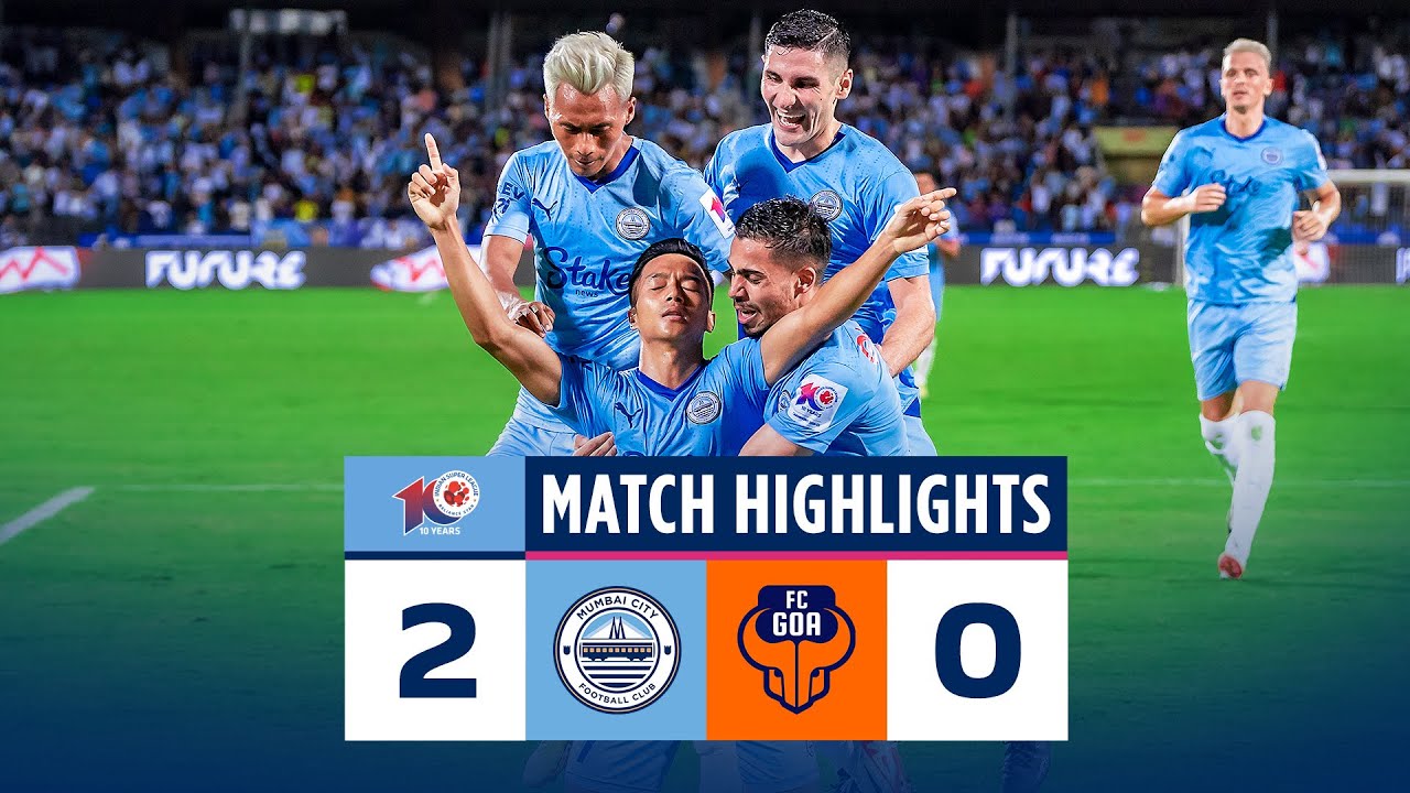 Highlights from our big win in ISL 10 semi-final leg 2 match MCFC vs FCG | Mumbai City FC - YouTube
