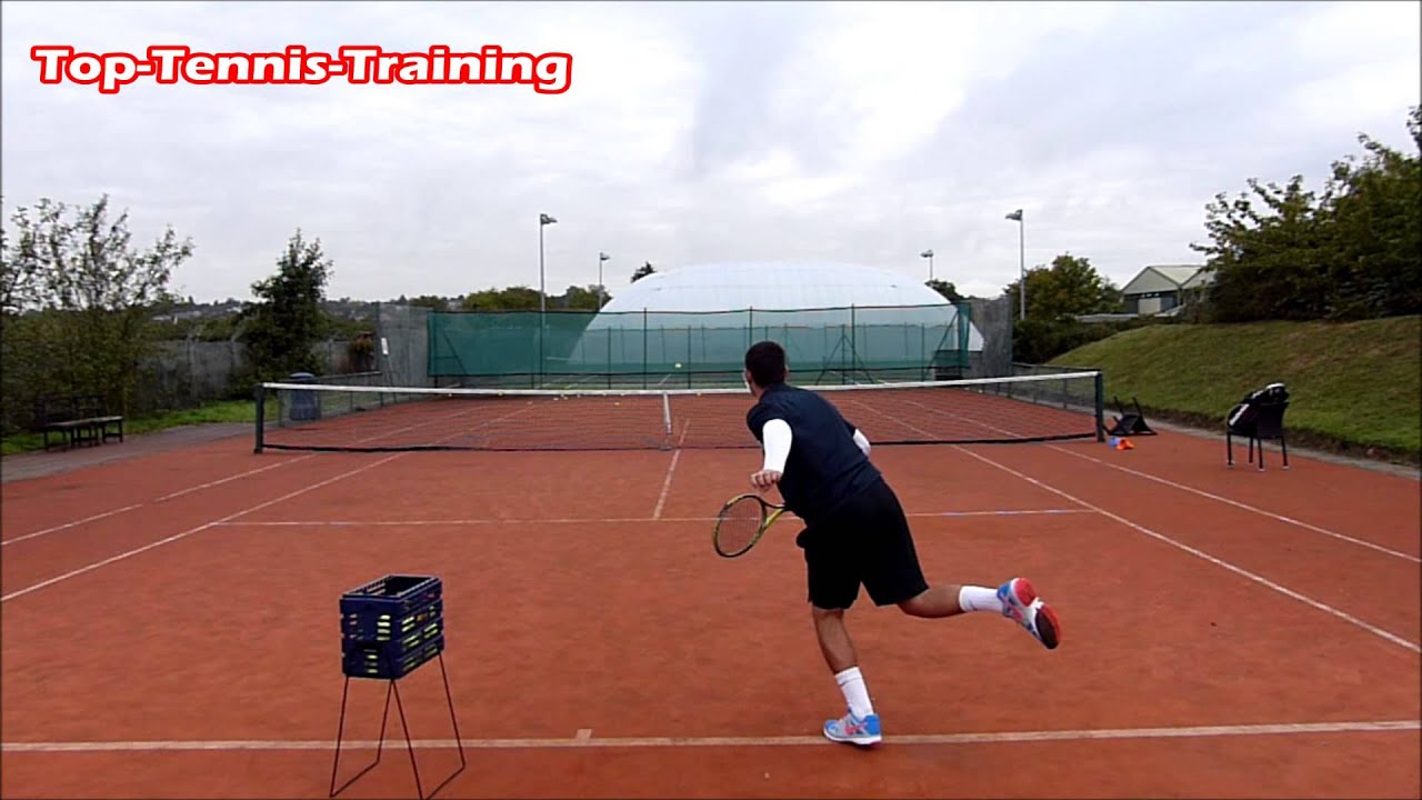 Tennis Serve Technique | Slow Motion - YouTube