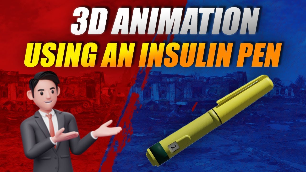 3d Animation Insulin Pen - YouTube