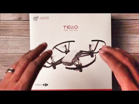 Unveiling The DJI Tello Drone: A First Look Inside the Box - YouTube