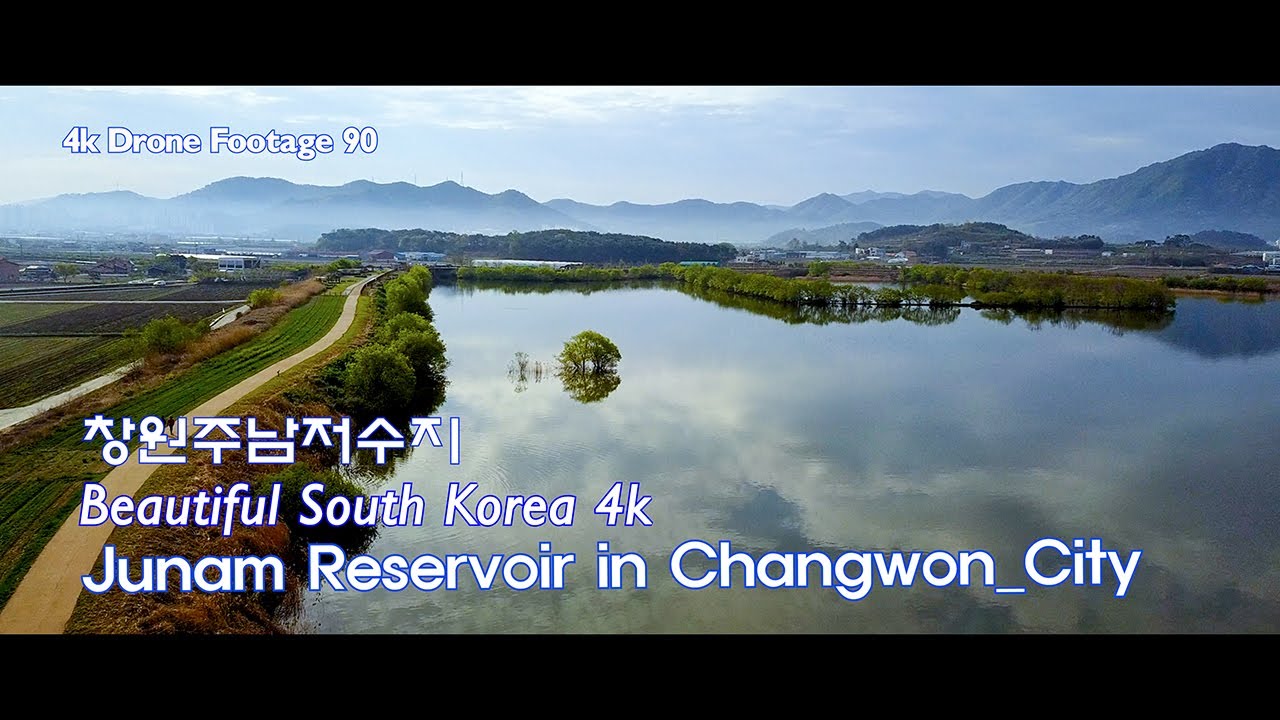 주남저수지 4k드론영상 | 창원여행 | 동판지 | 철새도래지 | Dji mavic2 pro | Junam Lake ...
