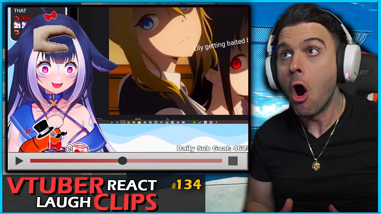 REACT and LAUGH to VTUBER clips YOU send #134 - YouTube