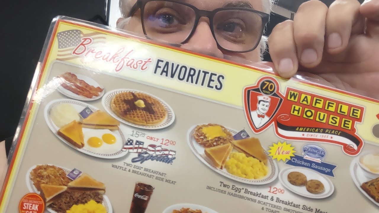 ALL-STAR Breakfast Live at Waffle House! - YouTube