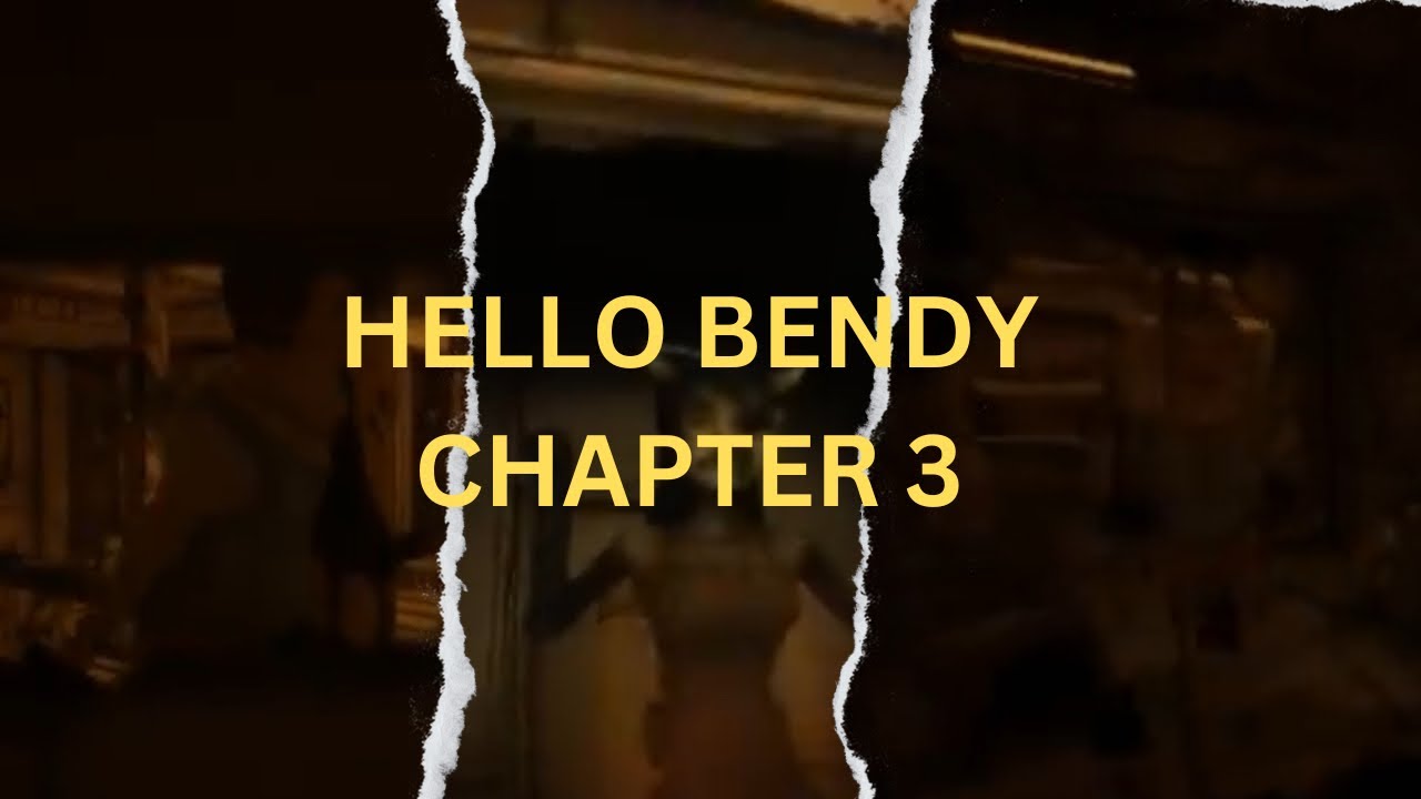 Hello Bendy Chapter 3 Crossover Event - YouTube