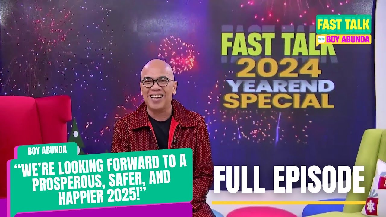 Fast Talk with Boy Abunda: A 2024 Recap, Fast Talk Year-End Special ...
