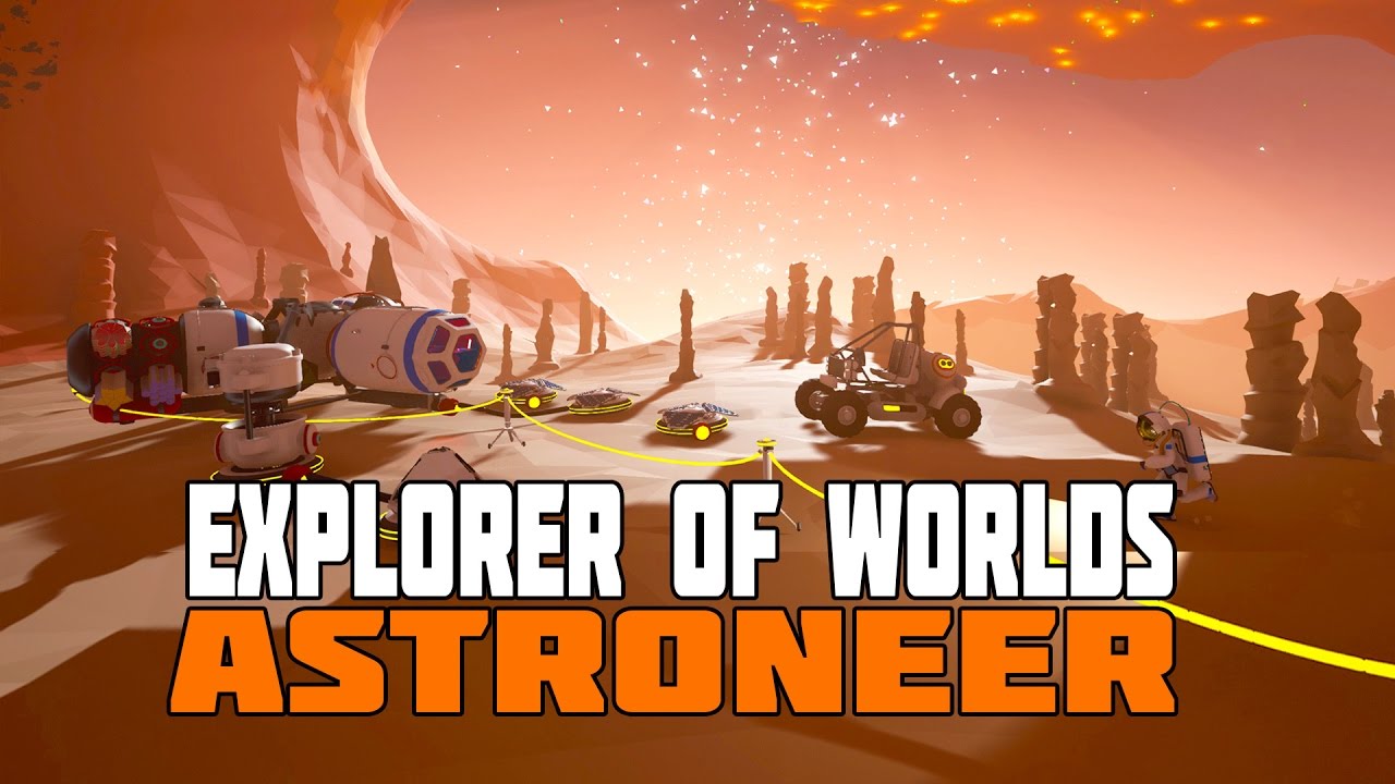 Astroneer - The Cave of The Moon's Fortress - YouTube