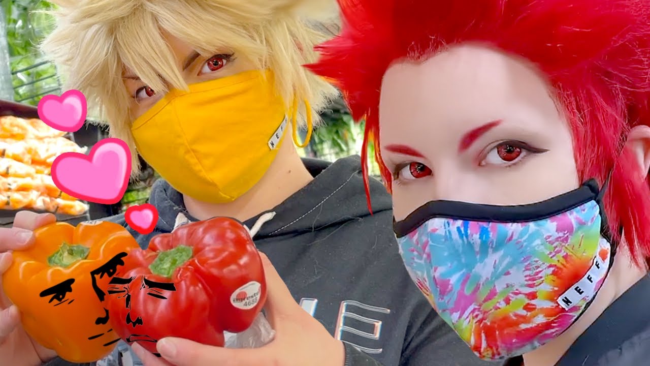 KiriBaku SOUP Adventure | Cosplay OUTING | My Hero Academia Cosplay ...