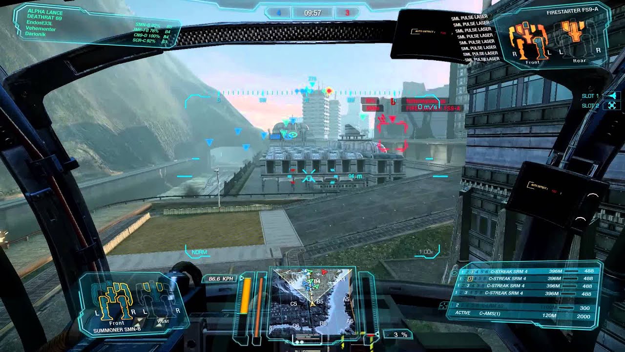 Mechwarrior Online | Summoner SMN-B | 4 Kills | 672 Damage | DEATHRAT69 ...