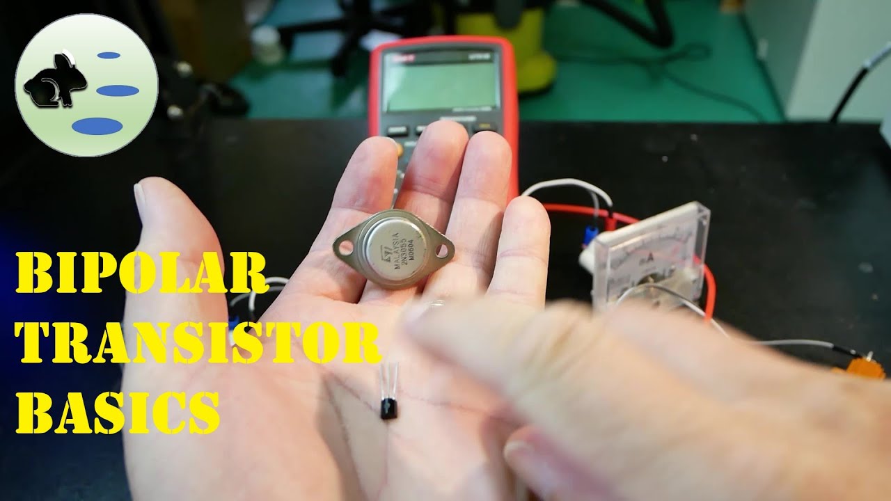Basic bipolar transistor functions - YouTube