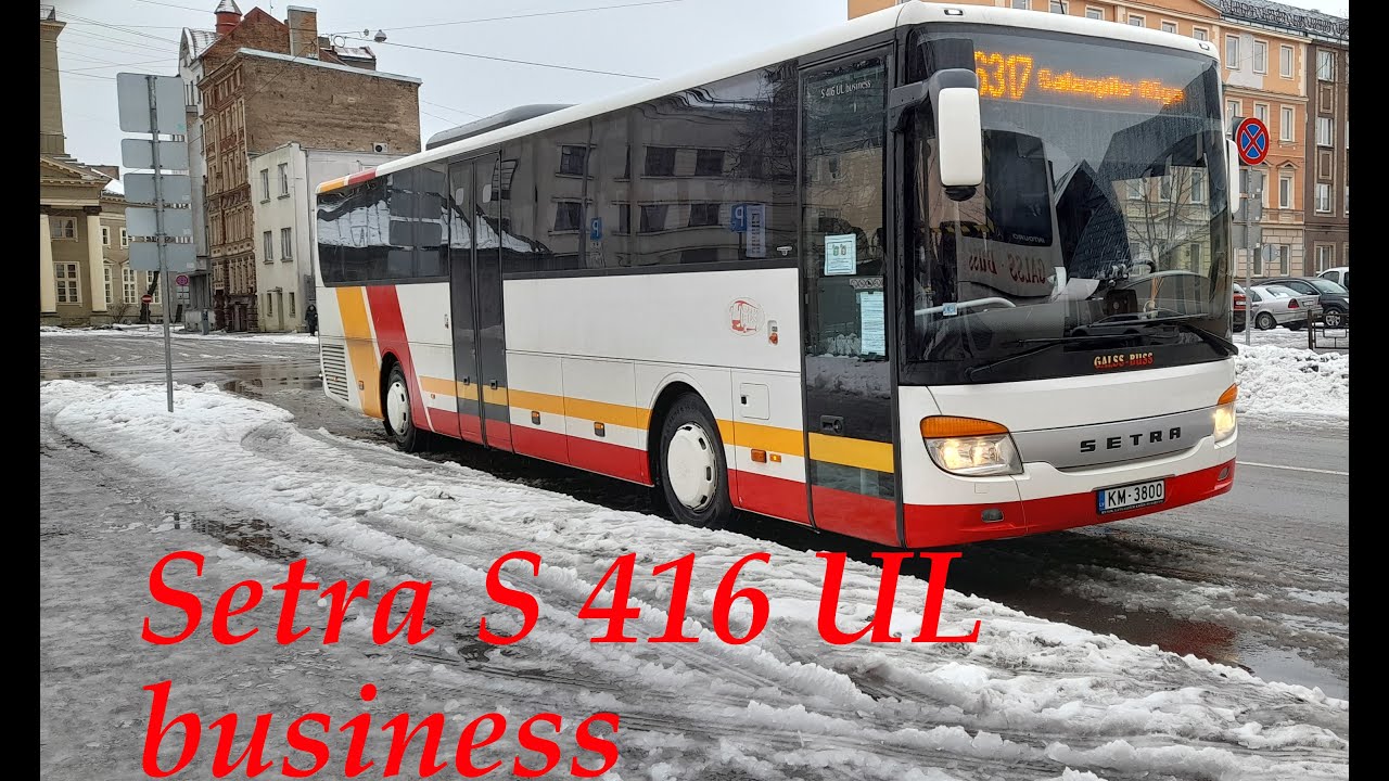 Bus - Setra S 416 UL Business. #Galss_Buss - YouTube