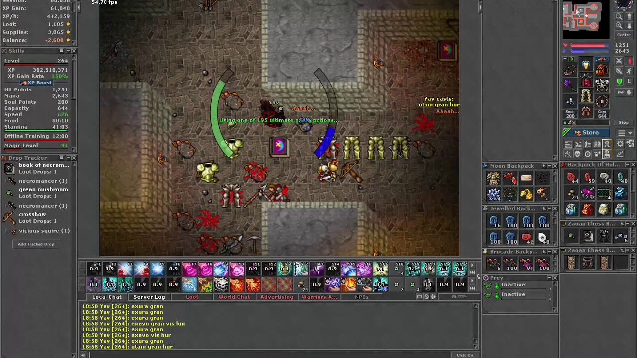 Tibia - Tutorial MS Old Masonry - YouTube