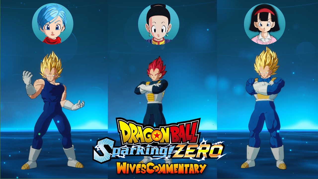 Chi Chi, Bulma, & Videl Girl Talk All Vegeta Forms | DRAGON BALL ...