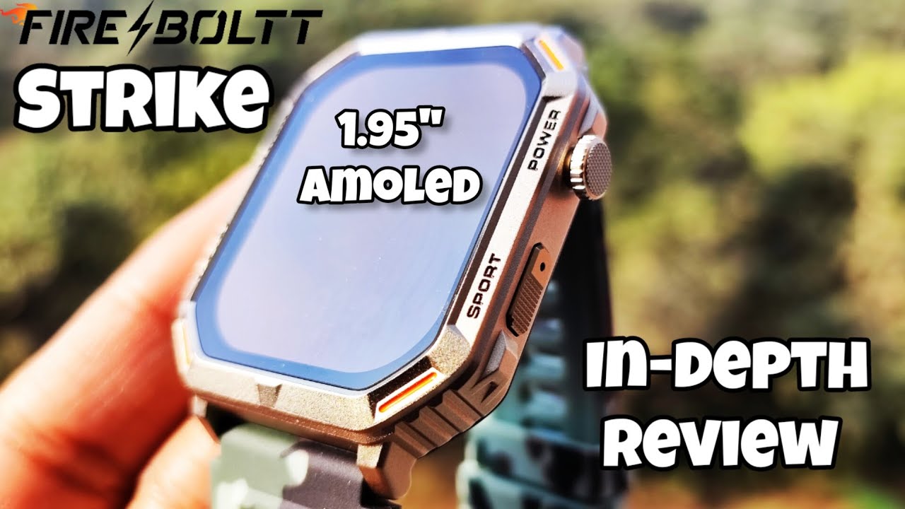 Rugged Amoled | Fire-boltt Strike or Commando 🤔 which is best ...