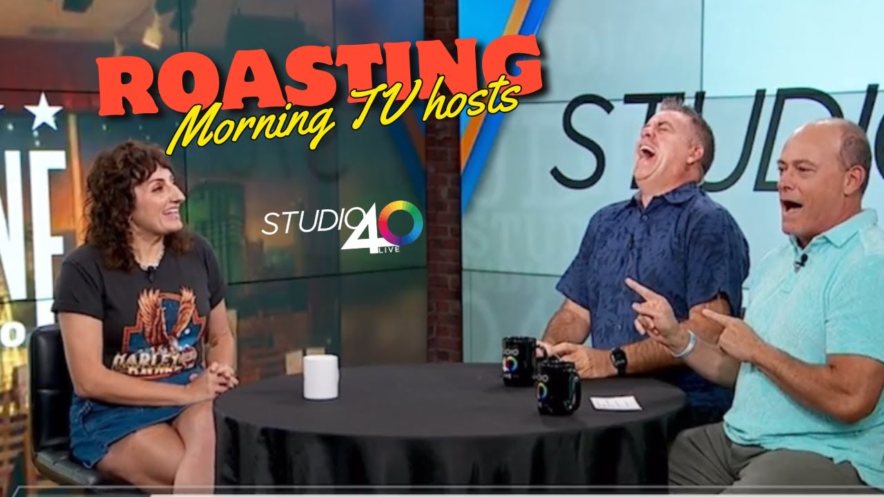 Steph Tolev Roasting Morning TV Hosts - YouTube