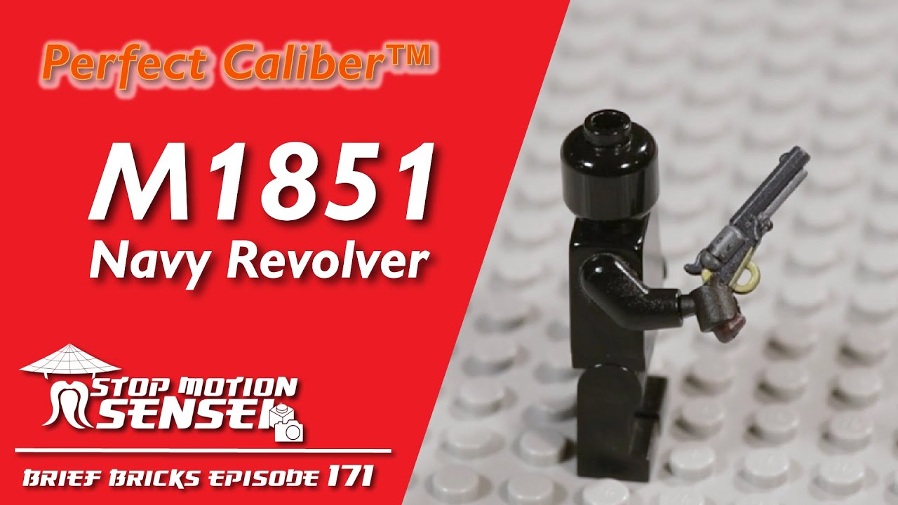 Brickmania® Perfect Caliber M1851 Navy Revolver - Brief Bricks Episode ...