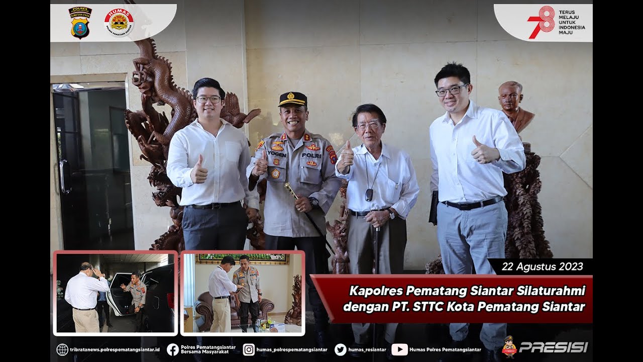 SILATURAHMI DENGAN PIMPINAN PT. STTC PEMATANG SIANTAR - YouTube
