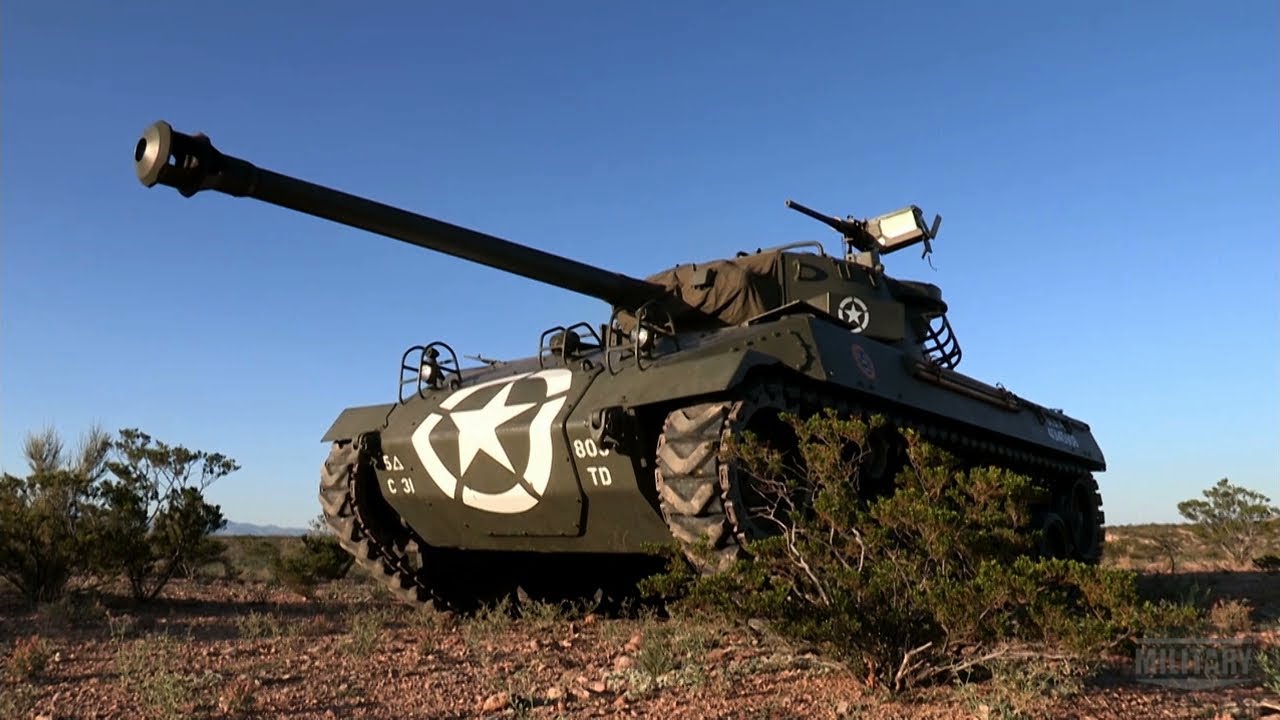 M18 Hellcat Tank Firing Test | TRIGGERS - YouTube
