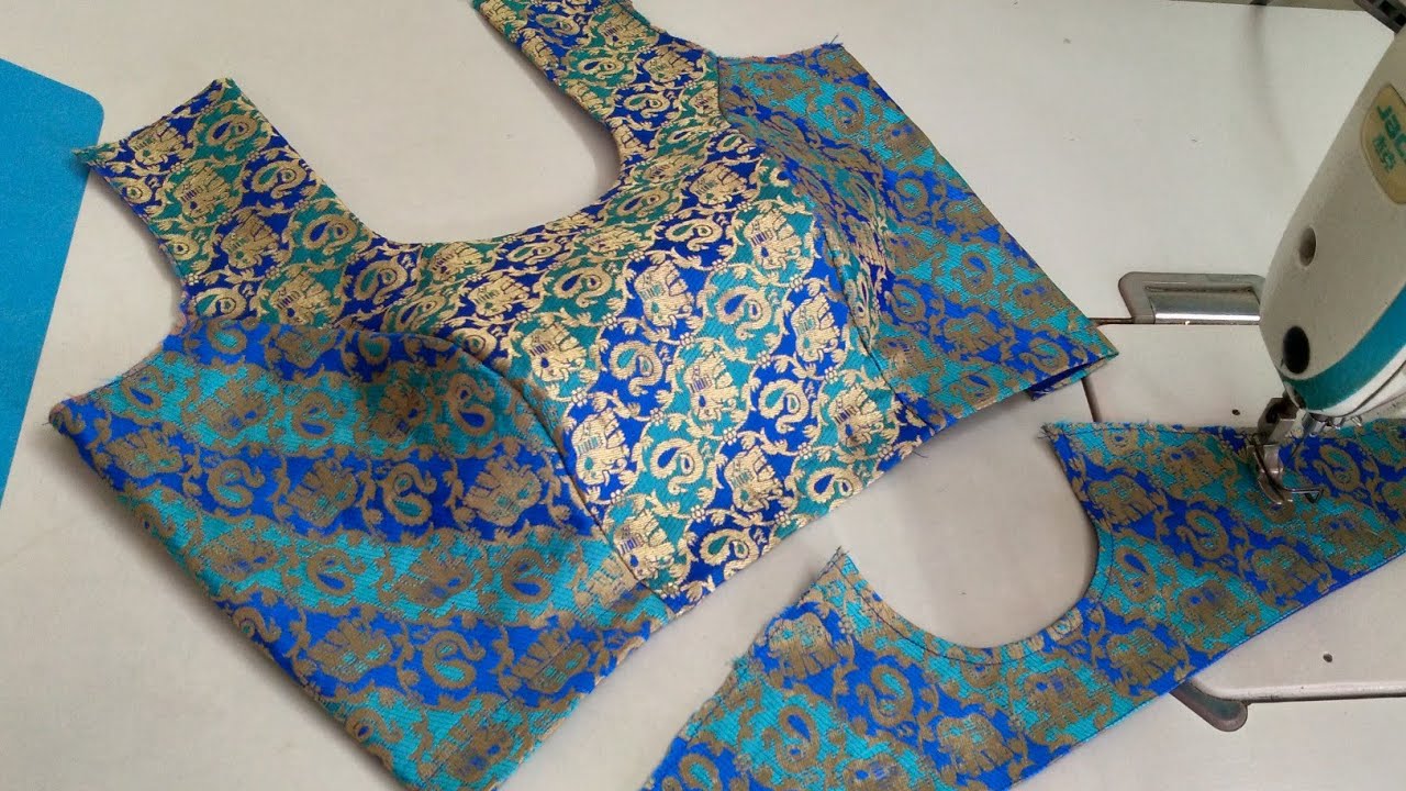 Cold Shoulder Blouse Cutting and Stitching - YouTube