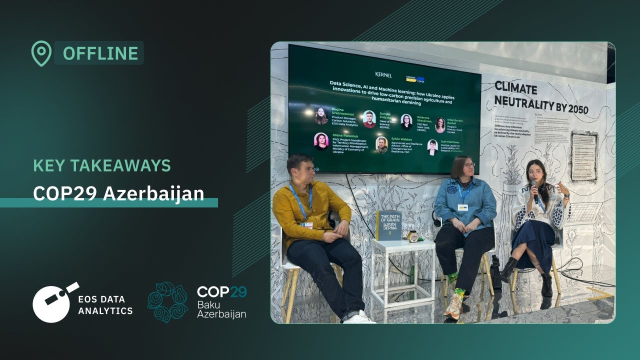 Regina Urazmanova on the Kernel panel at the 29th Conference of Parties (COP29) - YouTube