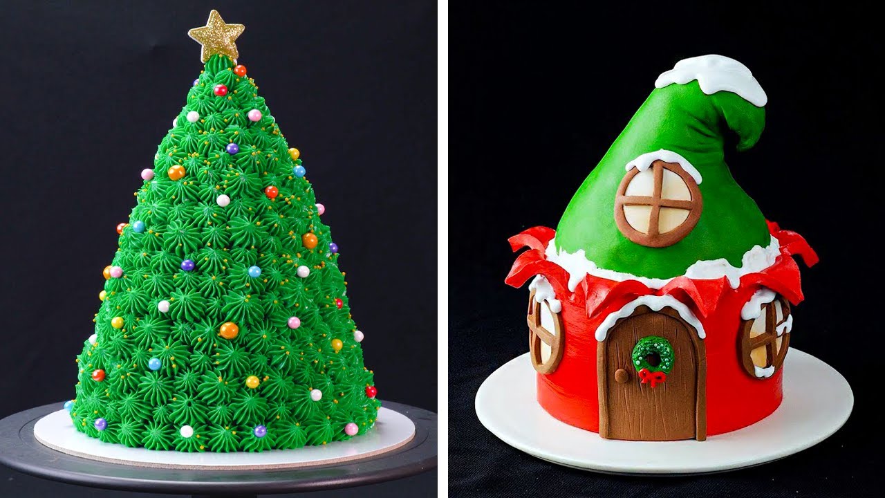 (Part 2) Amazing Christmas Cake Decorating Ideas So Cool | cake Lovers ...