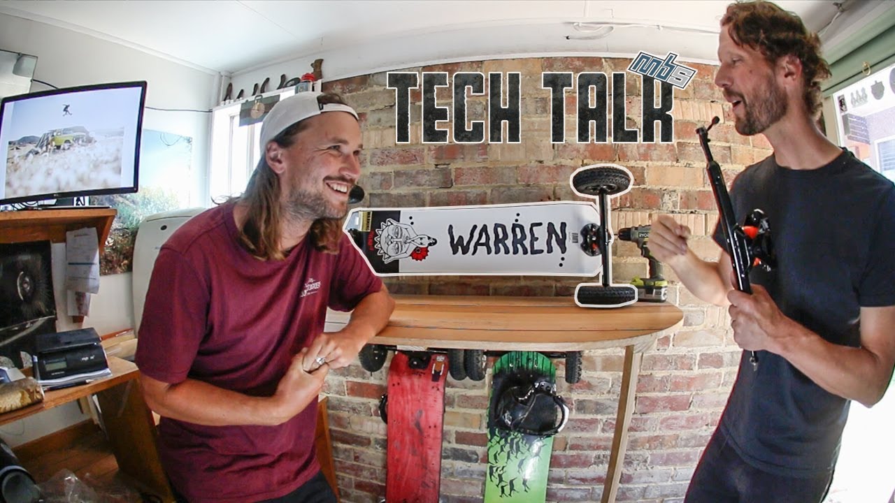 Tech Talk - MBS Pro 97 Mountain Board - Dylan Warren Pro Model - YouTube