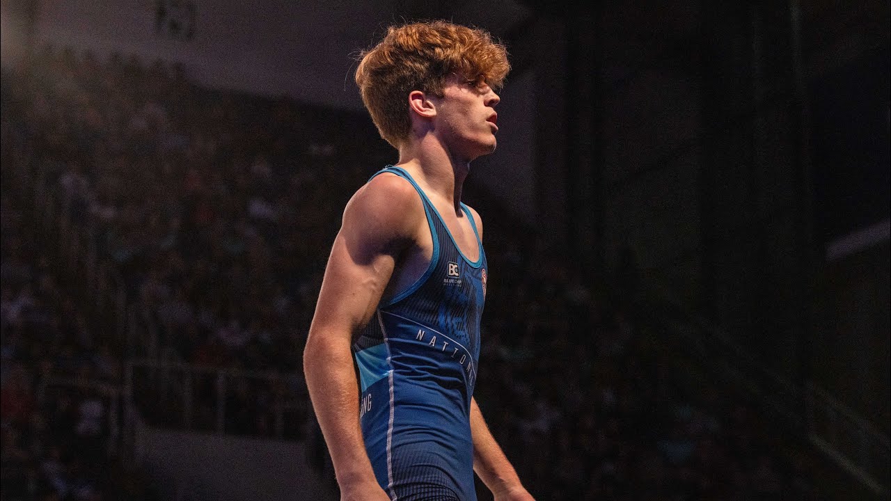 David Gleason MO- Fargo FS Cadet 138 lbs- round of 32- 2023 - YouTube