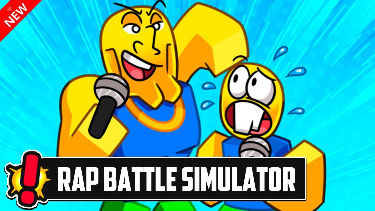МОЙ ПЕРВЫЙ БАТТЛ В RAP BATTLE SIMULATOR В РОБЛОКС! ROBLOX - YouTube