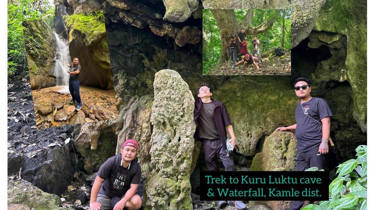 Trek to Kuru-Luktu Cave|Waterfall |Godak Vil |Kamle Dist| Arunachal ...