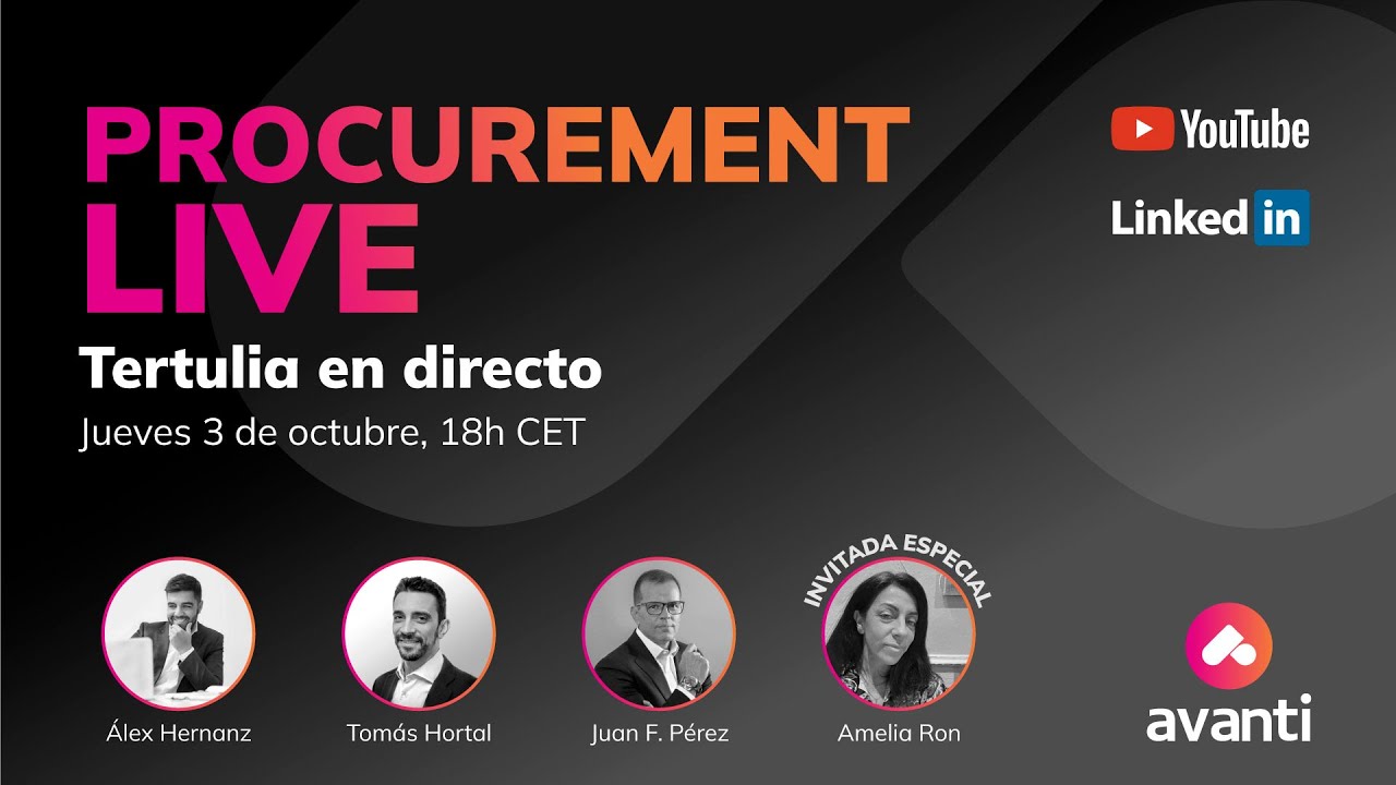 Procurement LIVE - Tertulia #01 con Amelia Ron - YouTube