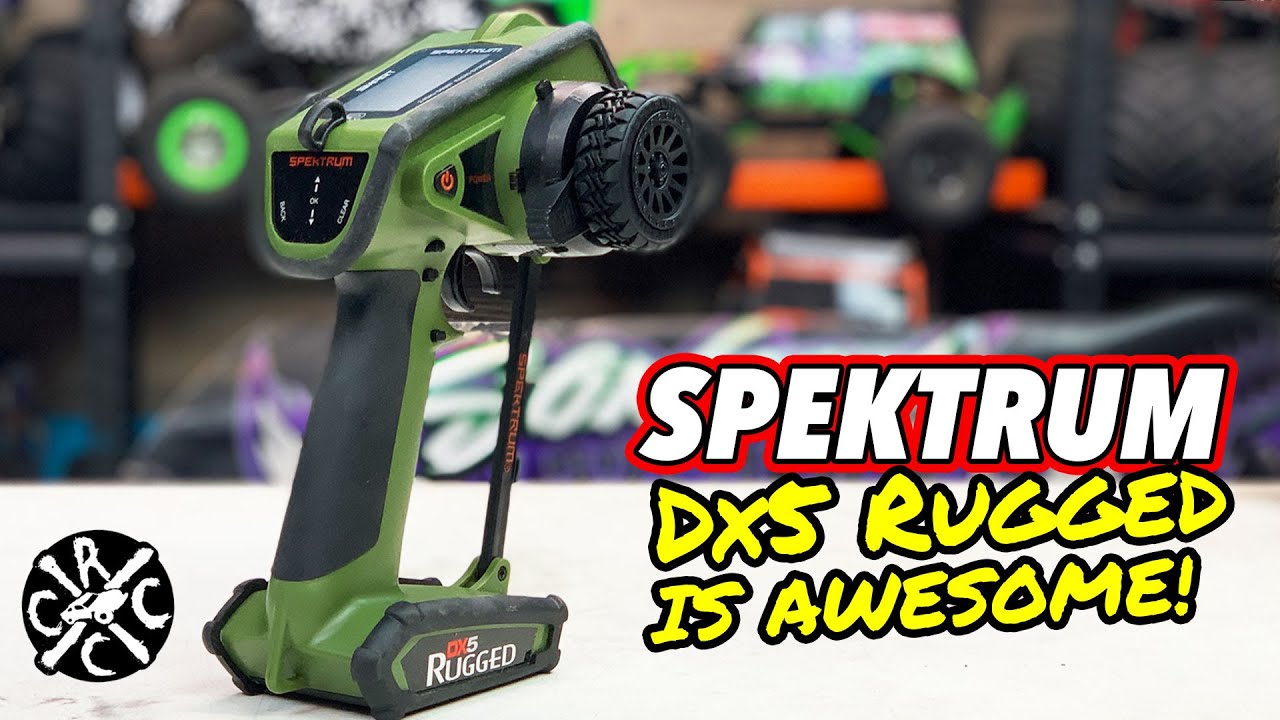 NEW Spektrum DX5 Rugged Green Unboxing - Way Better Touch Pad and a ...