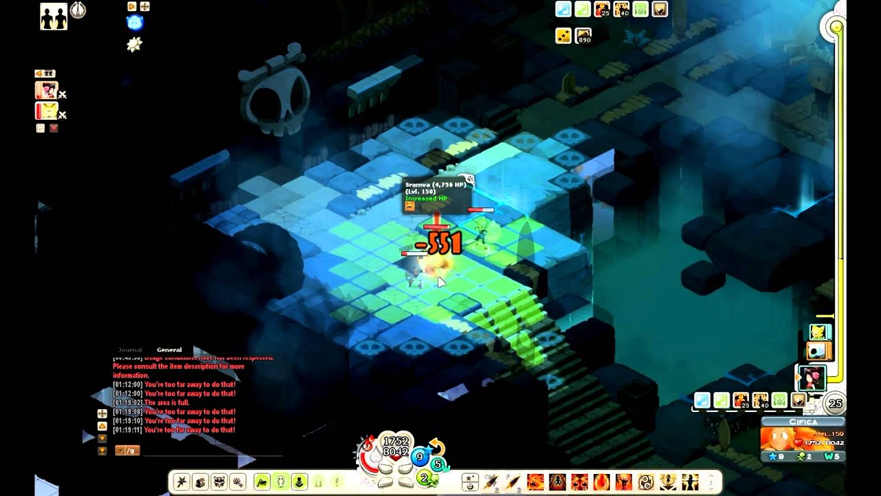 Wakfu Sacrier Last Level 160 444 hours - YouTube