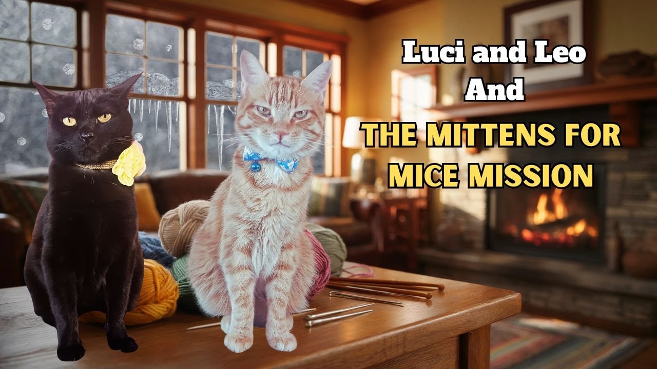 Luci and Leo and The Mittens For Mice Mission - YouTube