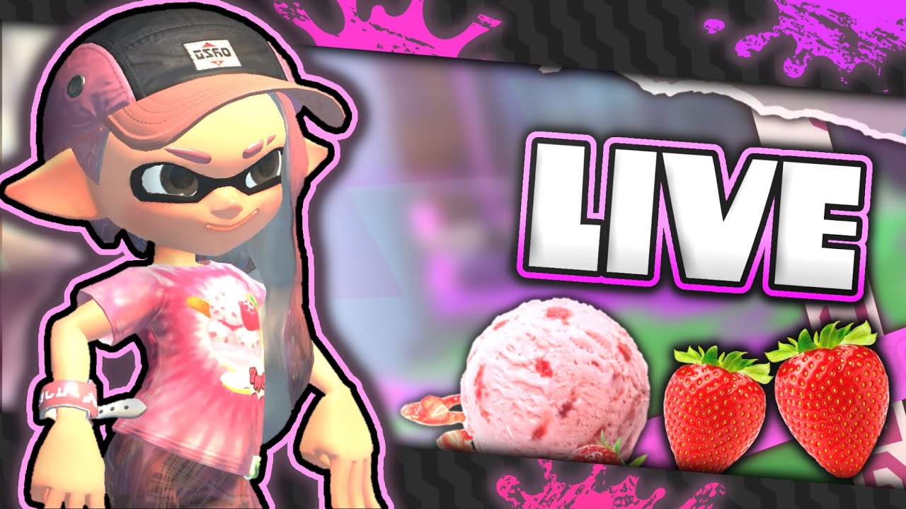 TEAM STRAWBERRY FOR LIFE!! | 🔴Splatoon 3 - YouTube