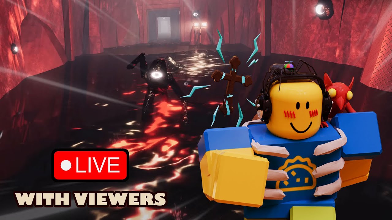 ROBLOX DOORS WITH VIEWERS 👁️ - YouTube