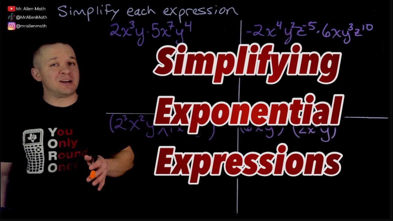 Exponential Expressions Made Easy: Tips and Tricks for Simplification - YouTube