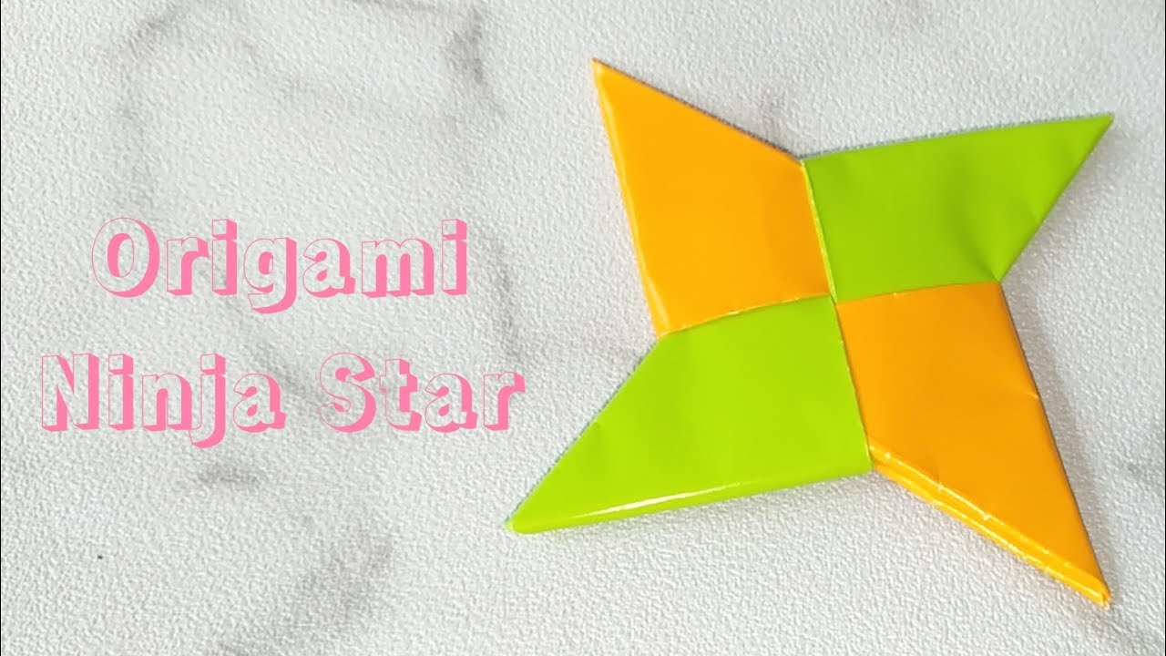 How to Make Origami Ninja Start - Easy Origami Tutorial - YouTube