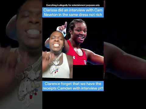 Claressa Shields Cam Newton Interview wir haben die Beweise Teil 1 der größte Aufschneider des Ja...