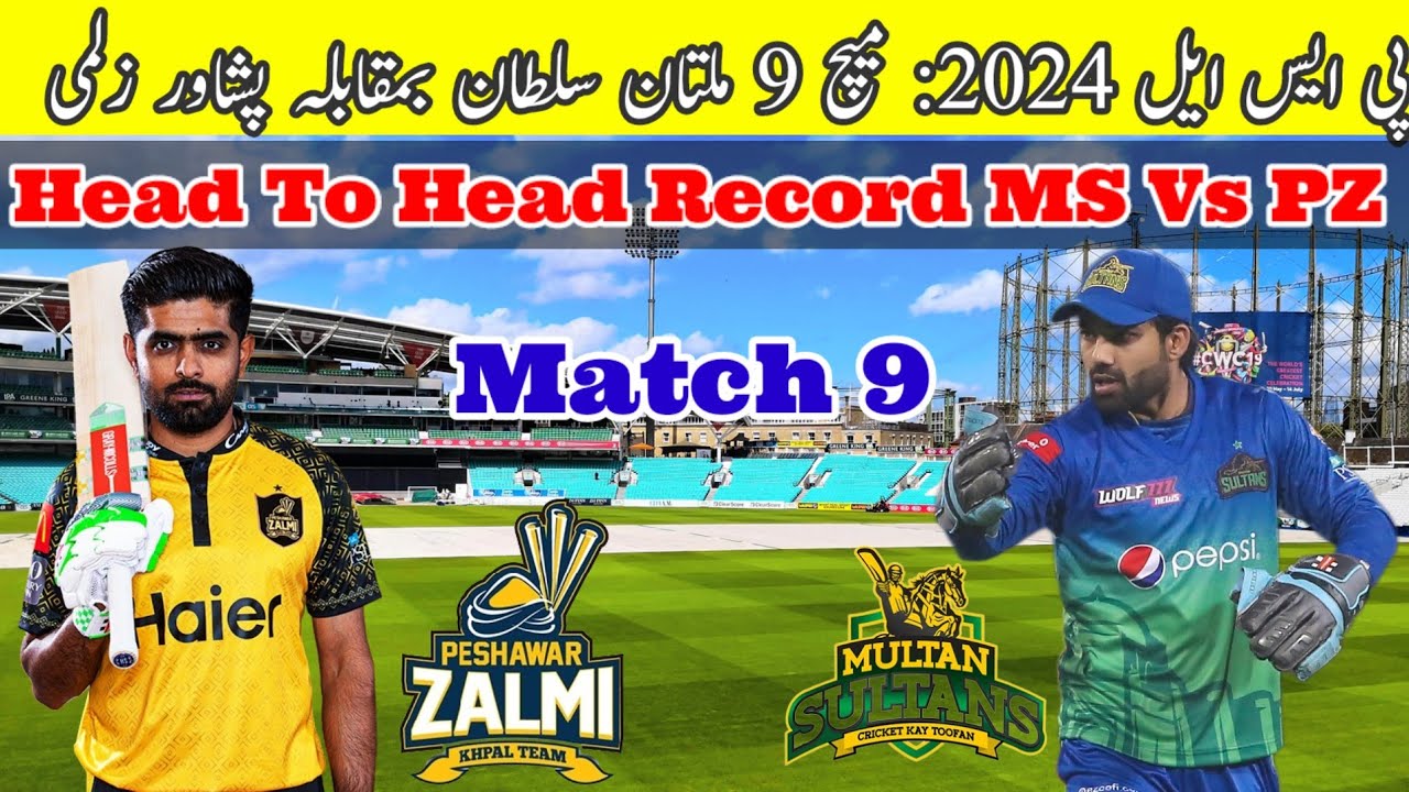 PSL 9 | Multan Vs Peshawar Head To Head Record | point Table | Multan ...