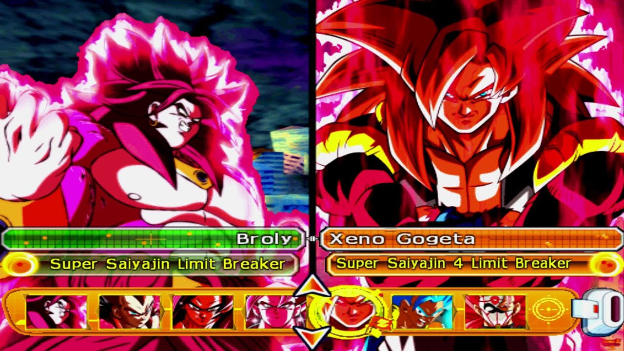 BROLY SSJ4 LIMIT BREAKER TODOS SUS ATAQUES EN DBZBT3 LATINO HD - YouTube