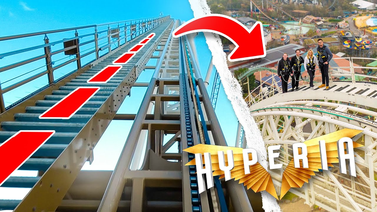 HYPERIA Coaster Climb Coming SOON! | THORPE PARK 2025 - YouTube