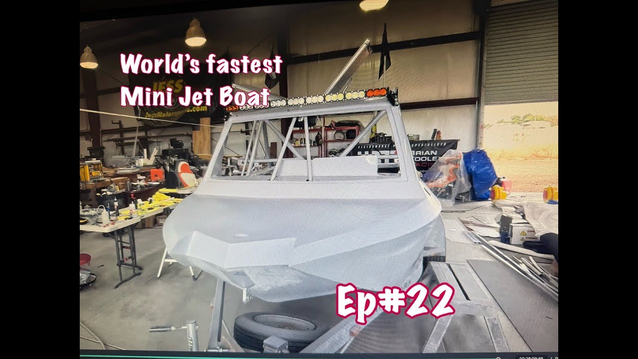 worlds fastest mini jet boat Ep #22 - YouTube